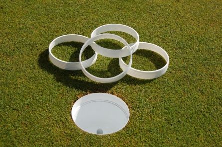 Golf Hole Highlighter / Soil Retaining Ring | Hole Cups | Holecutters ...