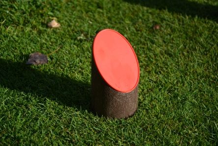 Half Log Tee Marker | Tee Markers | Tee Boxes & Divot Mix Boxes